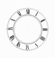 Clock Repair & Replacement Parts - Dials & Related - Paper Dials